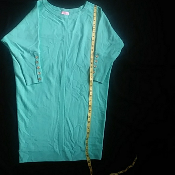 Lilly Pulitzer | Dresses | Lilly Pulitzer Turquoise Merino Wool Dress ...